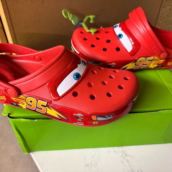 CROCS | Shoes | Lightning Mcqueen Light Up Crocs Unisex | Poshmark